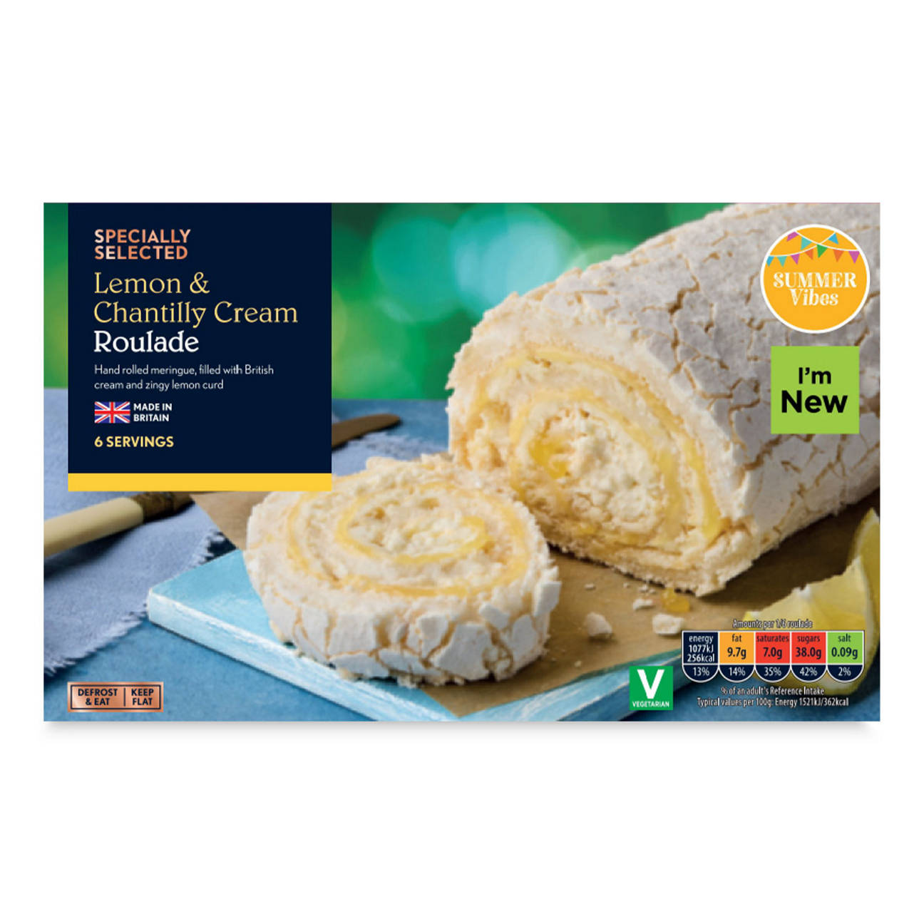 Lemon & Chantilly Cream Roulade | ALDI UK